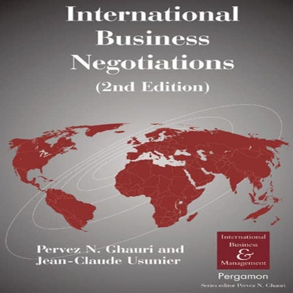 International Business Negotiations Book .PDF | Desktop Publishing ...
