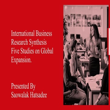 International Business Research Synthesis .pptx