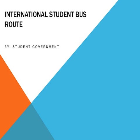 International Bus Service Presentation | PPT