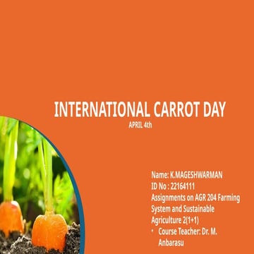 International Carrot day 22164111....ppt