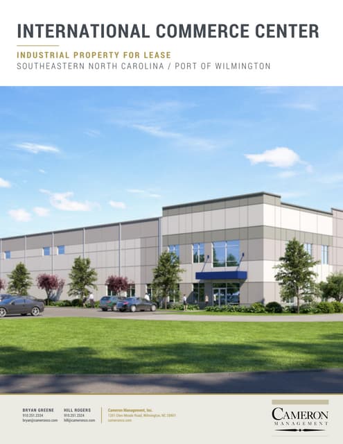 International Commerce Center Southeast North Carolina | PDF