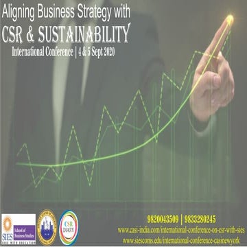 CSR & Sustainability Education | PDF