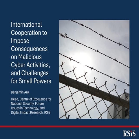International Cooperation to Impose Consequences for Malicious Cyber ...