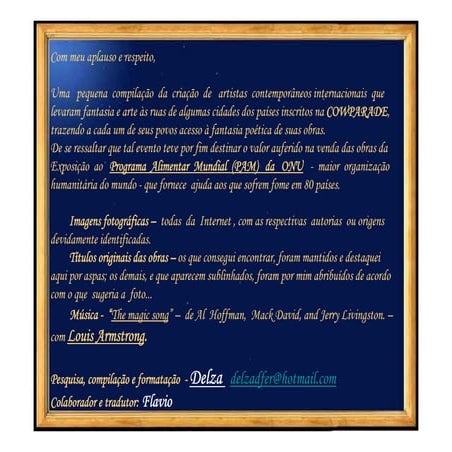 International Cowparade | PDF