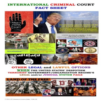 INTERNATIONAL CRIMINAL COURT - FACT SHEET | PDF