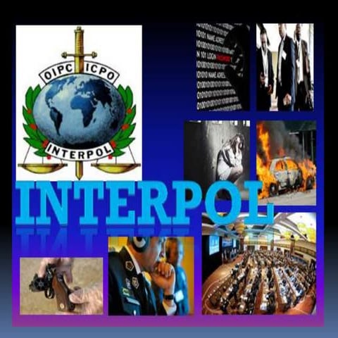 brief information about International criminal police organization | PPTX