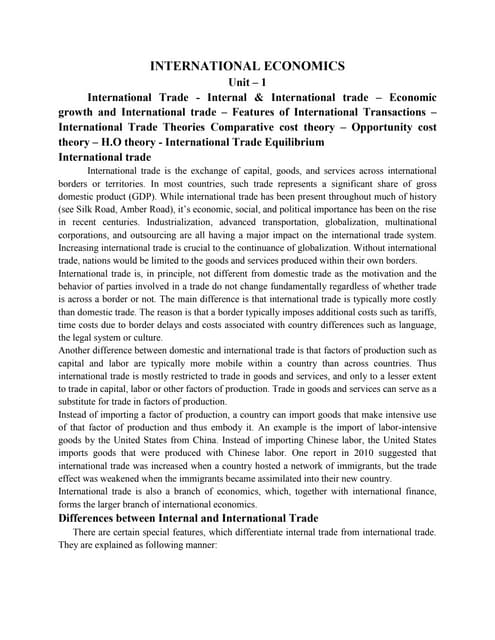 International Political Economy | PDF