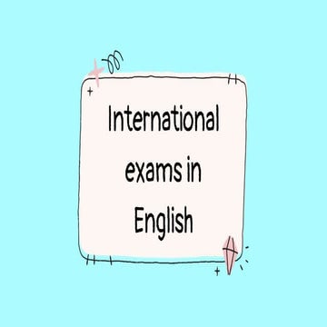 International exams in English.pptx