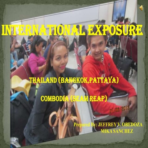 International exposure | PPT