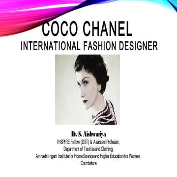 Chanel Presentation | PPTX