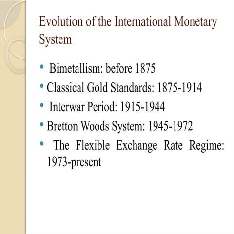 International Financial system . pptx | PPTX