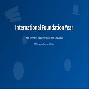 International Foundation Year in Bangladesh.pdf