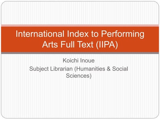 Forms of performing arts | ODP