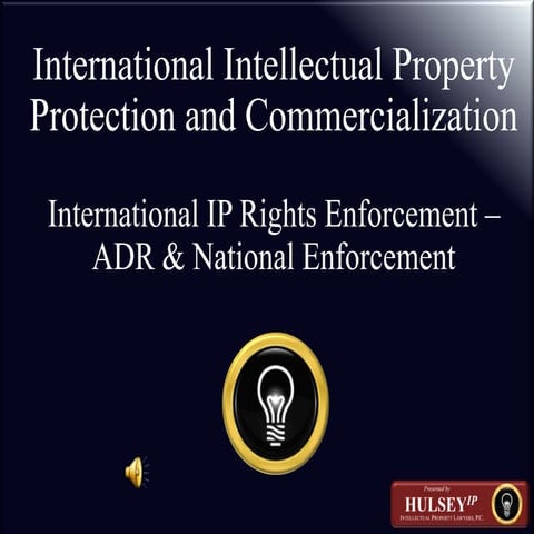 Bill Hulsey Patent Lawyer - Intellectual Property - International IP ...