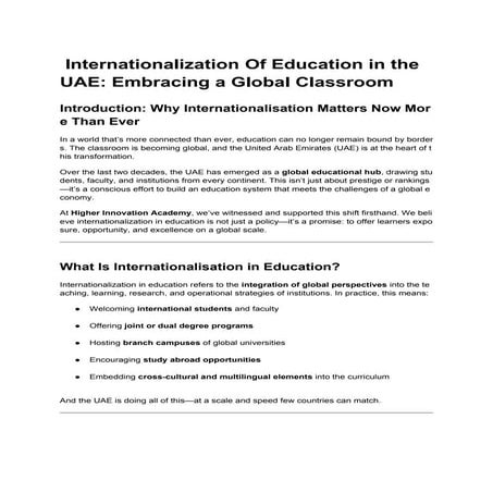 Internationalization in Education in the UAE_ Embracing a Global ...