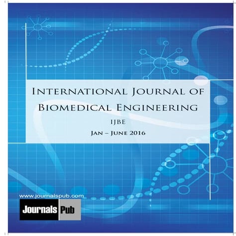 International Journal of Biomedical Engineering vol 2 issue-1 | PDF