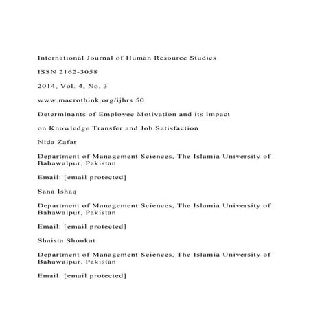International Journal of Human Resource Studies ISSN 2162-.docx