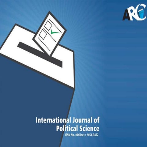 International Journal of Political Science - ARC Journals | PPTX