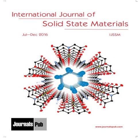 International Journal of Solid State Materials (Vol 2 Issue 2) | PDF