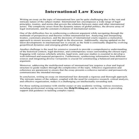 International Law Essay.pdf