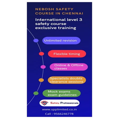 Nebosh Safety Course | PDF | Medical Health