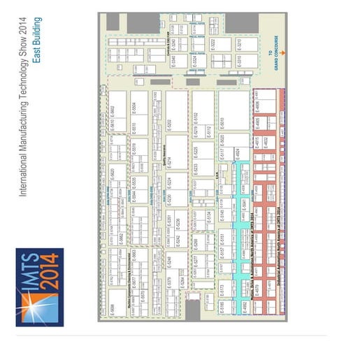 International manufacturing technology show 2014 floor plan - by map ...