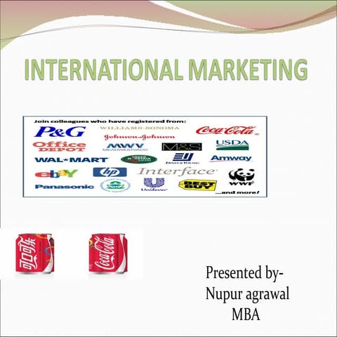 International marketing | PPT