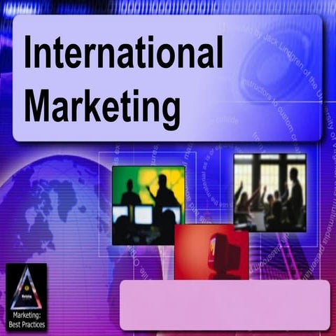 International marketing | PPT