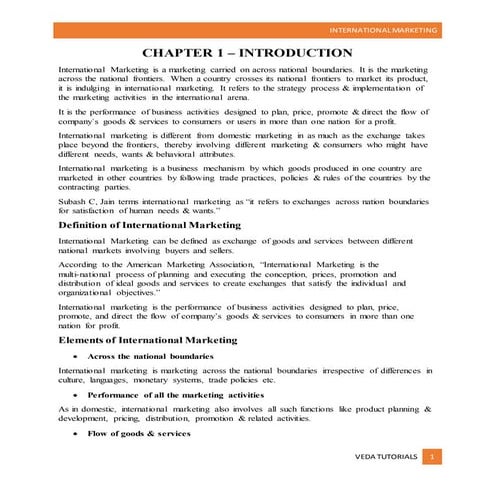 Marketing Management (Summary)