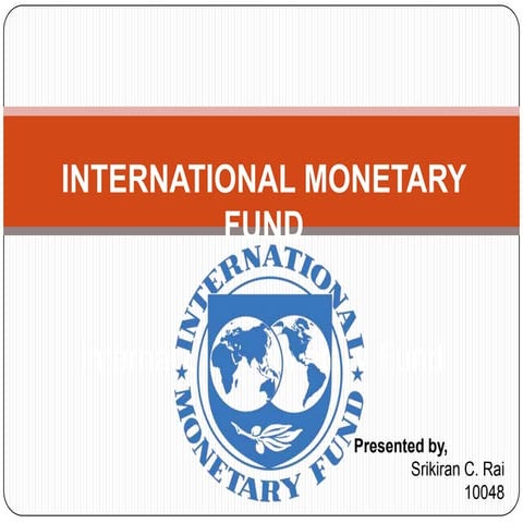 International Monetary Fund | PPTX