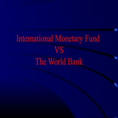 International monetary fund | PPT