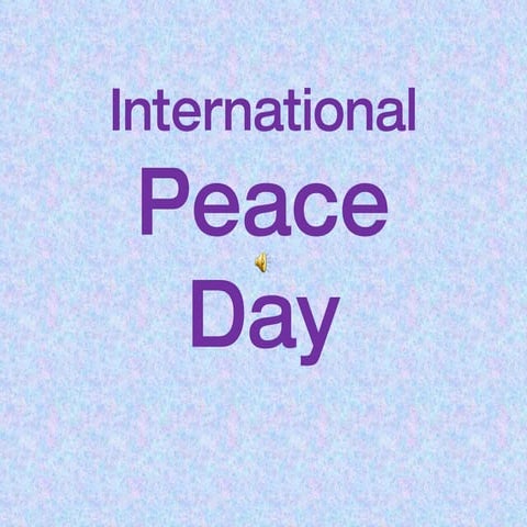 International Peace | PPT