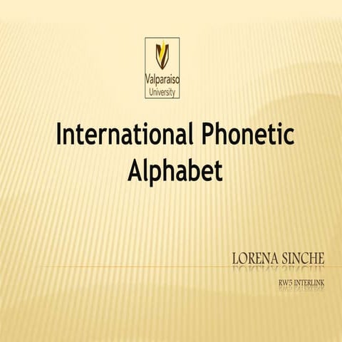 International phonetic alphabet 2 | PPT