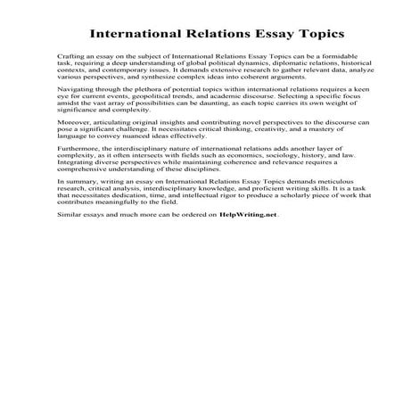 International Relations Essay Topics.pdf