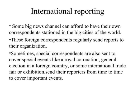 Television news writing | PPT