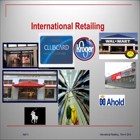 International retailing | PPT