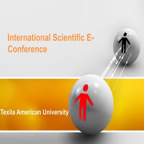 International scientific e conference | PPT