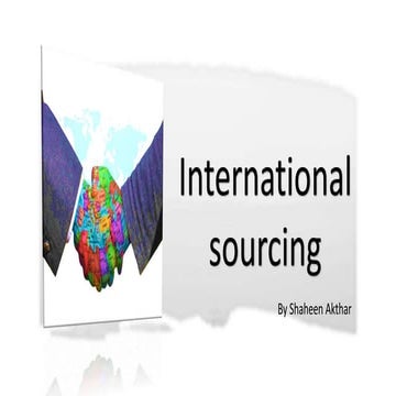 International Sourcing retail management.pptx
