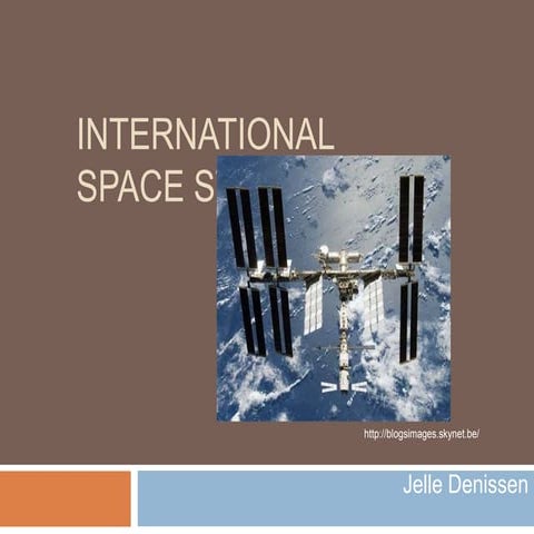 International Space Station ISS | PPTX