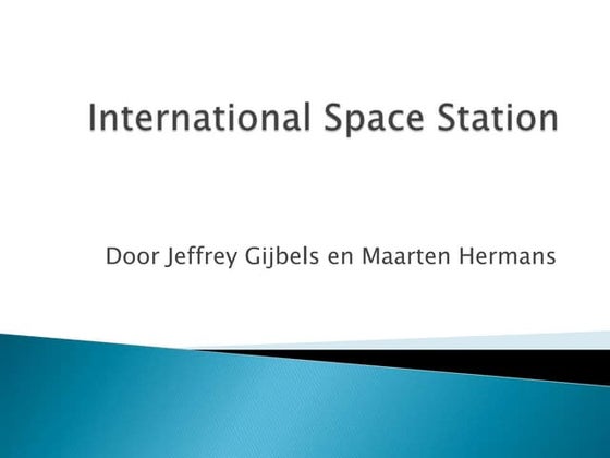 The International Space Station | PPT