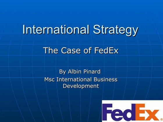 Federal express (fed ex) | PPT