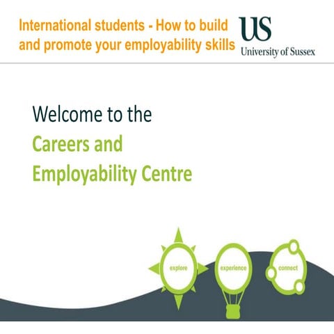 International Students - How to Build and Promote your Employability ...