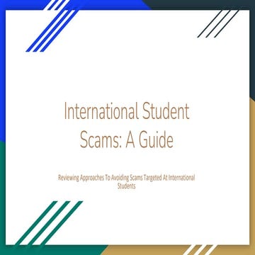 International Student Scams A Guide Pdf