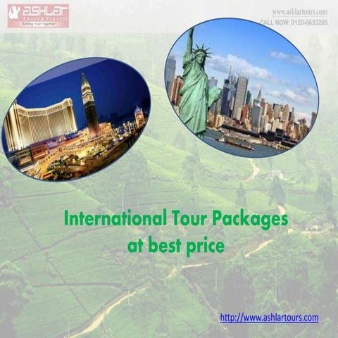 International Tour Packages | PPTX