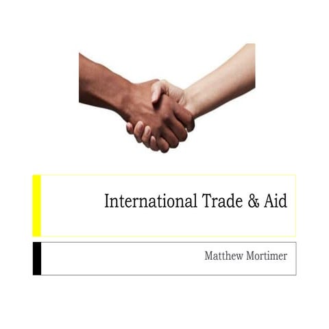 International Trade & Aid | PPT