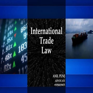 International Trade Law | PPTX