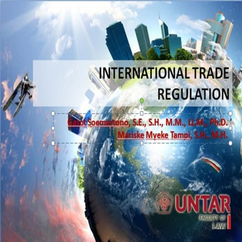 International Trade Regulation | PPT