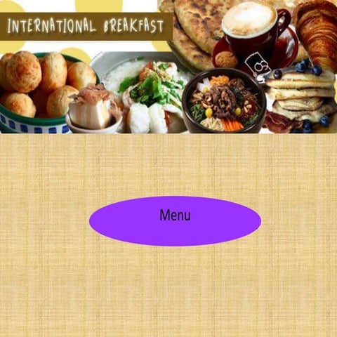 Internatonal breakfast | PPTX