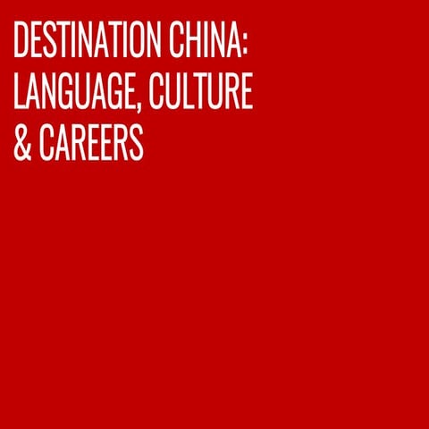 InternChina China Internship Programme 2017 presentation | PPTX