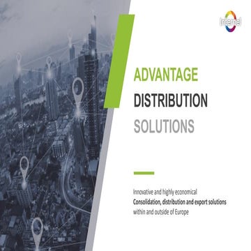 German consolidation & distribution centre | PPT